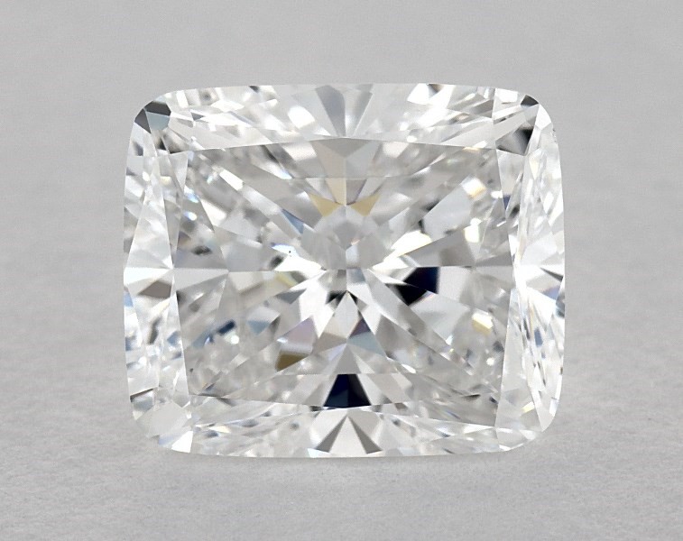 GIA 2.50 Carat E-VS1 Good Cut Cushion Modified Diamond-15825058